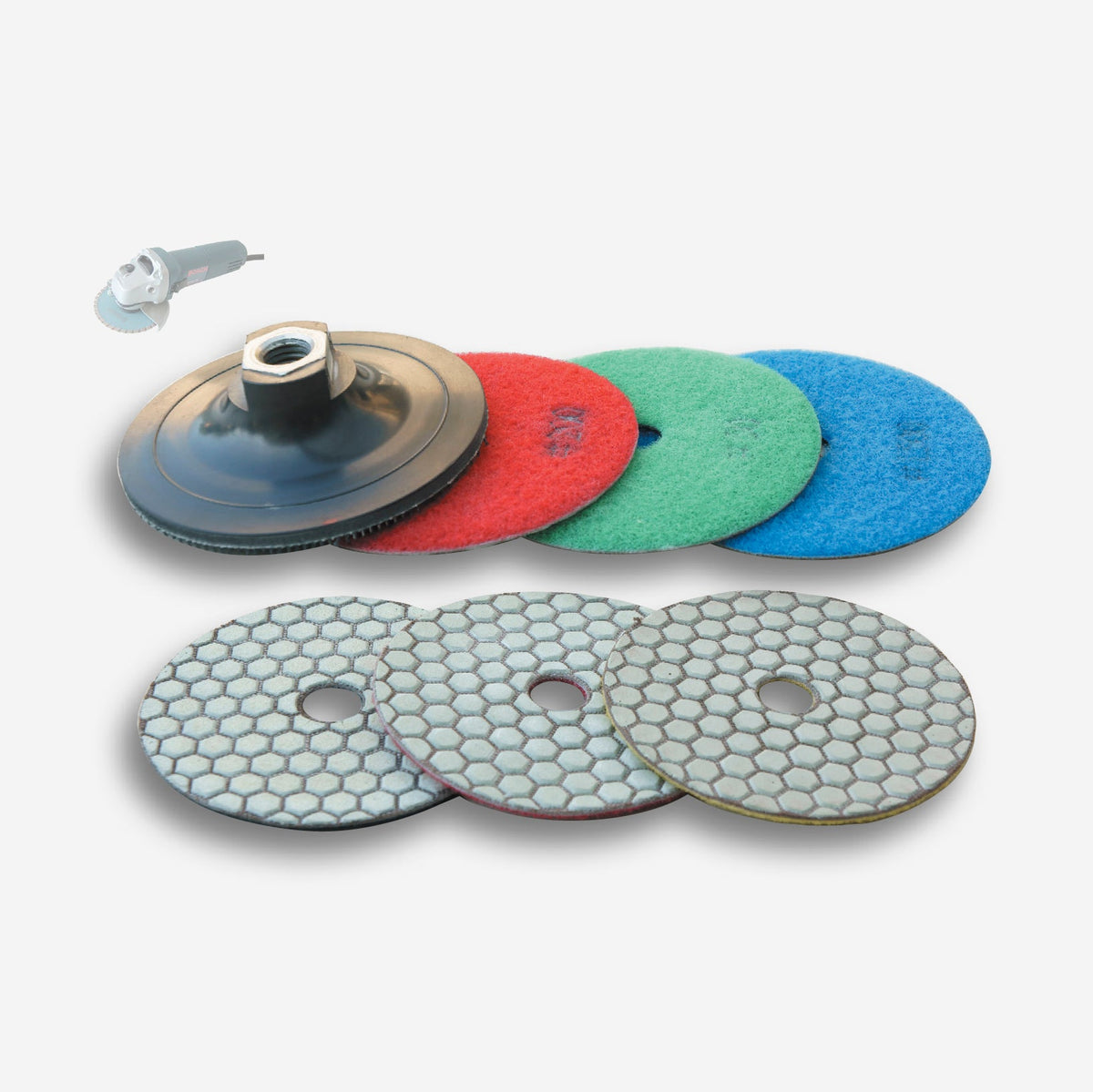 Pad diamantado GRANA 800 para acabado – Apolo Tools